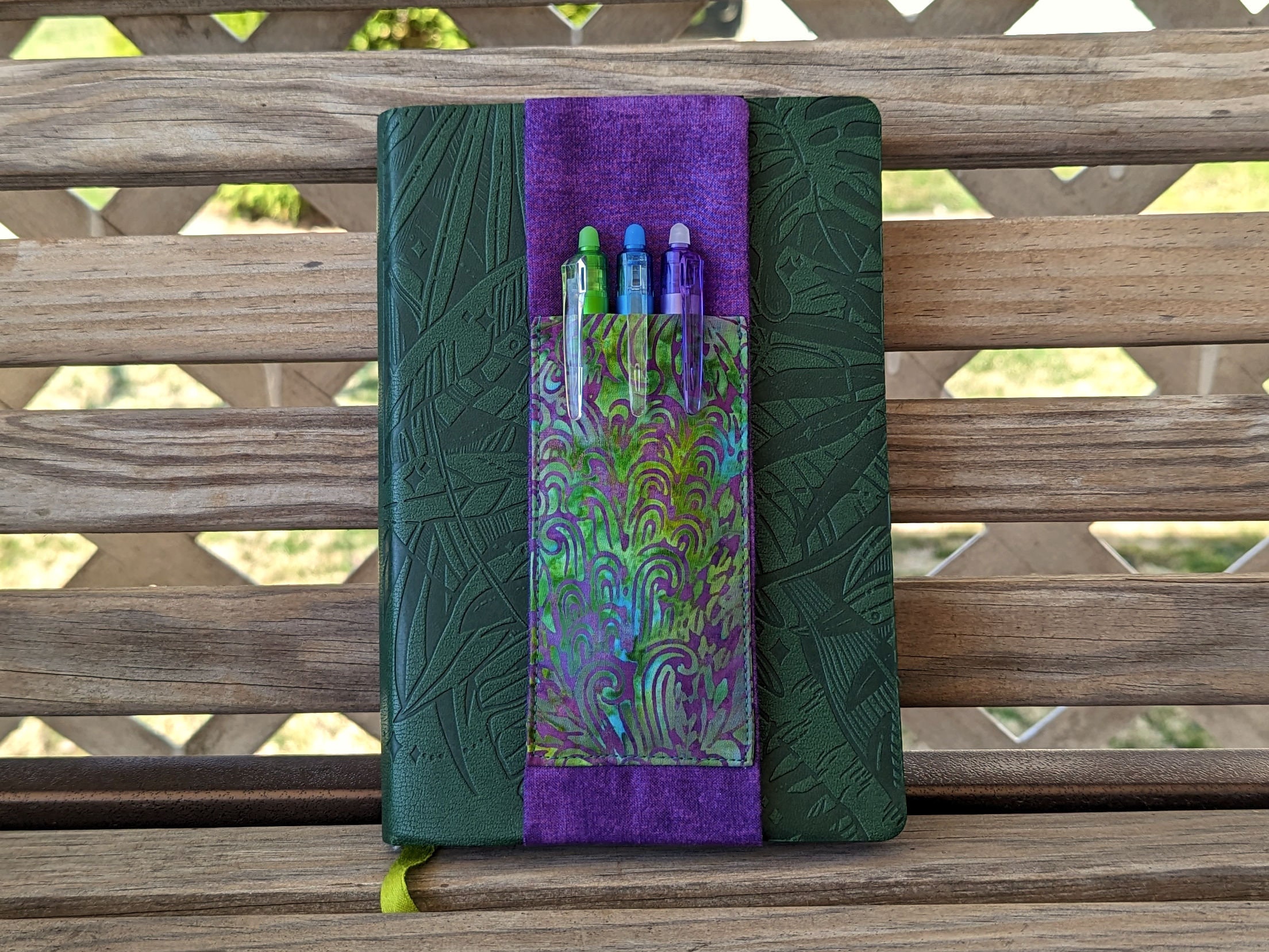 Pen Holder for Notebook/planner/journal - Etsy