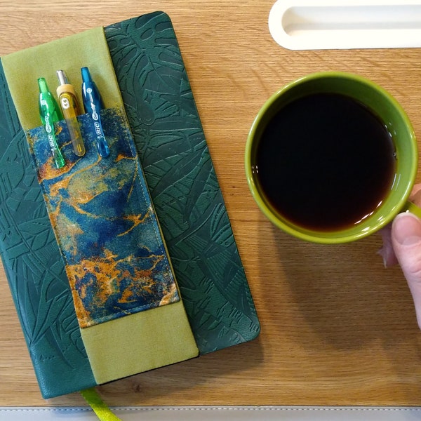 Journal With Pen Holder - Etsy