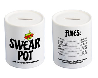 Swear Jar | Etsy UK