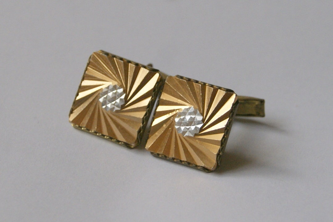 Beautiful Vintage Soviet Russian Cufflinks, Great Condition, 1970s ...