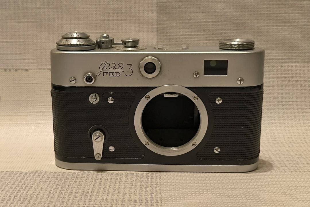 FED-3 Vintage 35mm Soviet Russian Film Camera Body, Great Condition ...
