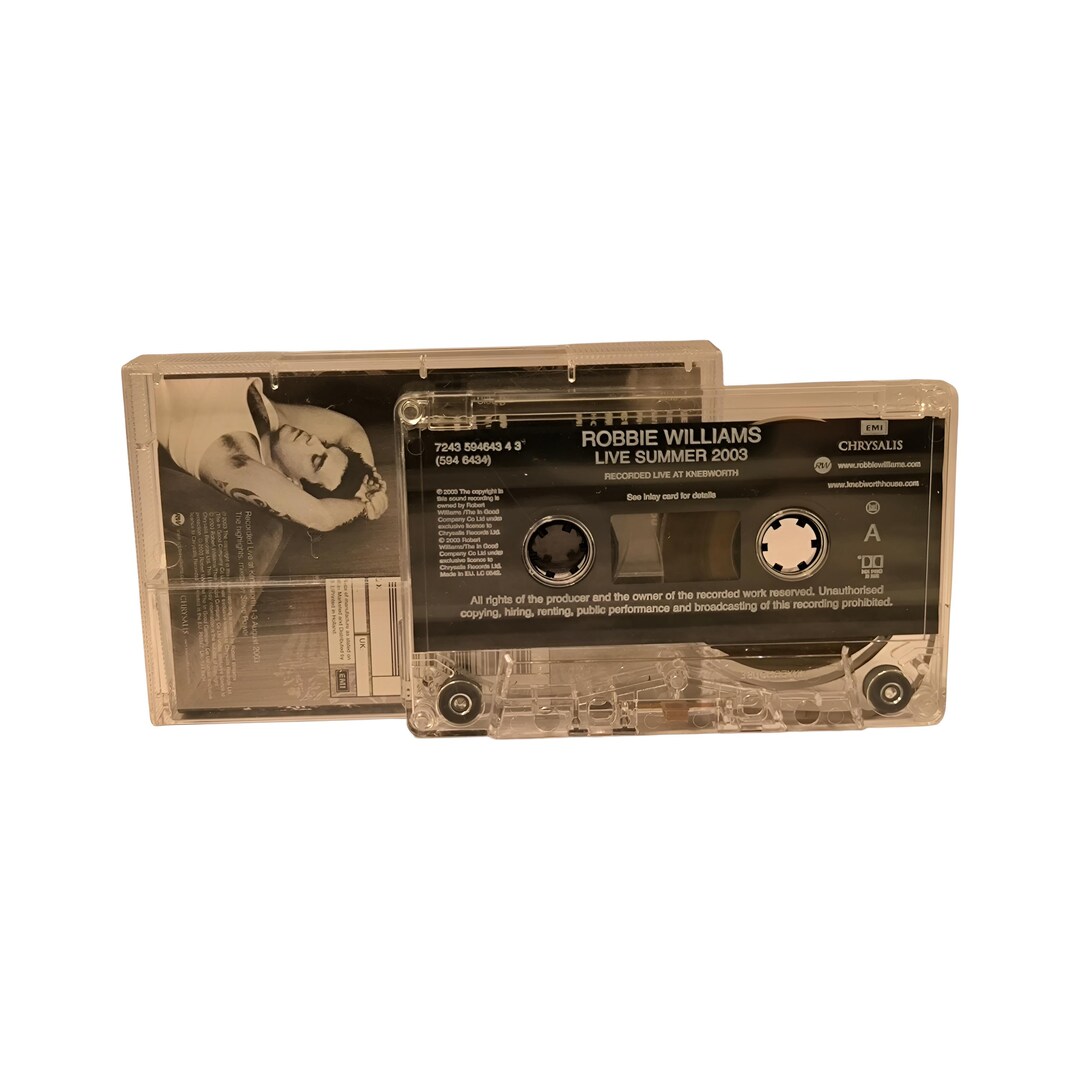 Robie Williams: Live Summer 2003 - Recorded Audio Cassette, Great ...