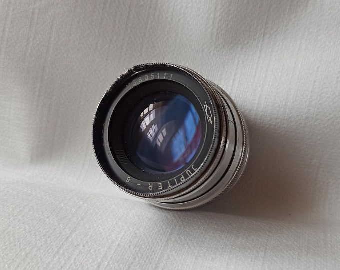 Jupiter 8, 2/50mm Soviet Russian Portrait Lens, M39 Mount, Great ...