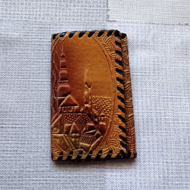 Old Leather Key Holder - Etsy