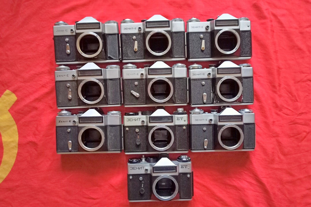 DIY Lot 10 Soviet Russian 35mm Photo Film SLR Camera Zenit - Etsy