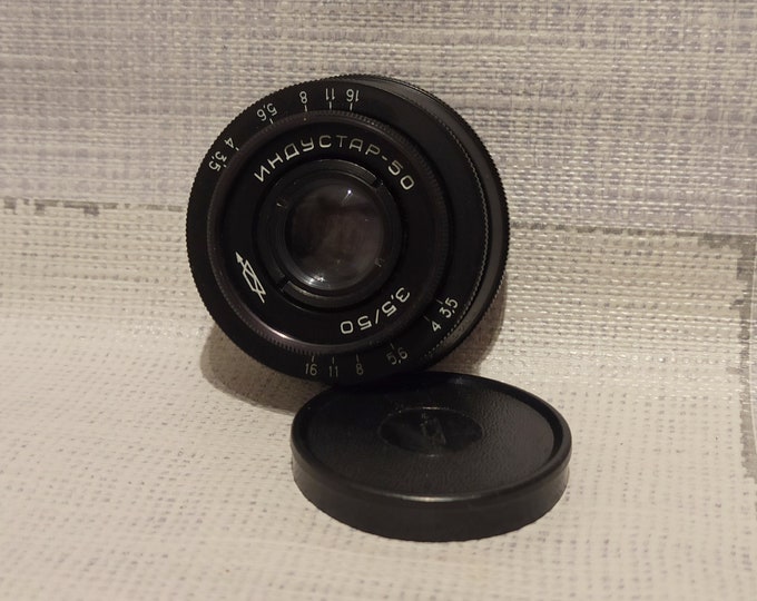 Industar 50, 3,5/50mm, Soviet Russian Lens, M39 Mount, Cap, Great ...