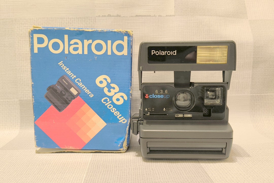 Polaroid 636 Close up Vintage Instant Photo Camera, Box, Great ...
