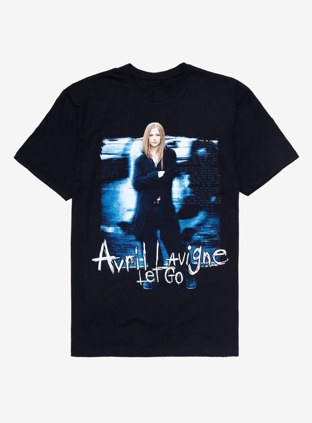 Avril Lavigne Let Go Album Cover T Shirt Vintage Avril Etsy