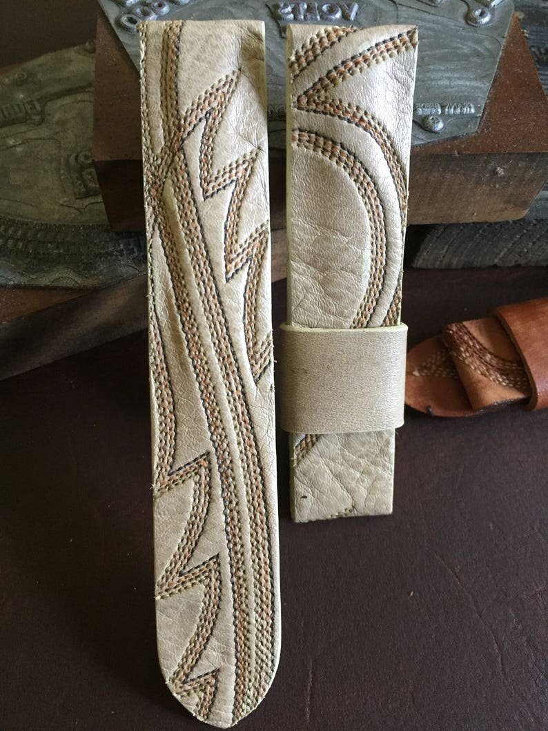 Handmade boot Strap Men's Watch Leather 22mm - Etsy