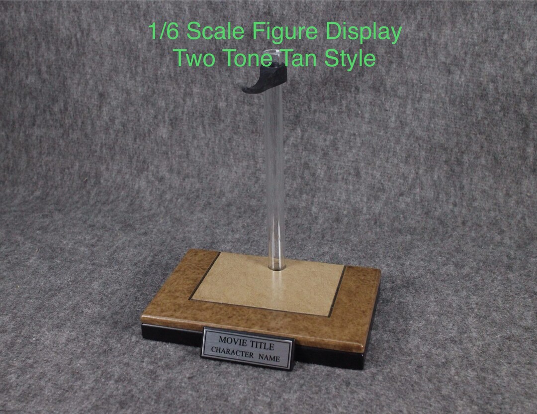 Display Stand for 1/6 Figure Two-tone Tan - Etsy
