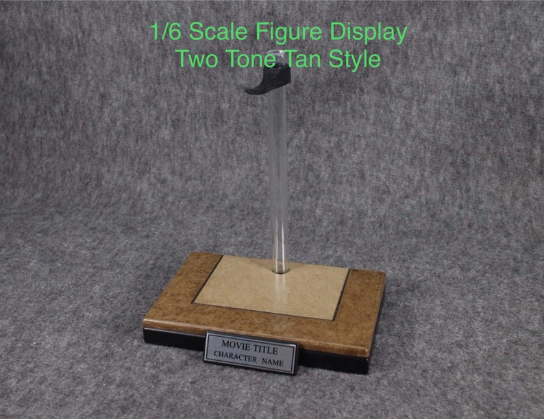 Display Stand for 1/6 Figure Two-tone Tan - Etsy