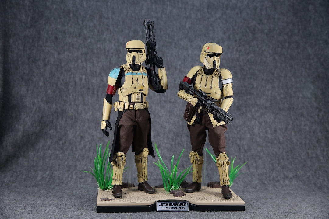 Display Stand for Two 1/6 Figures Beach and Rock Style - Etsy
