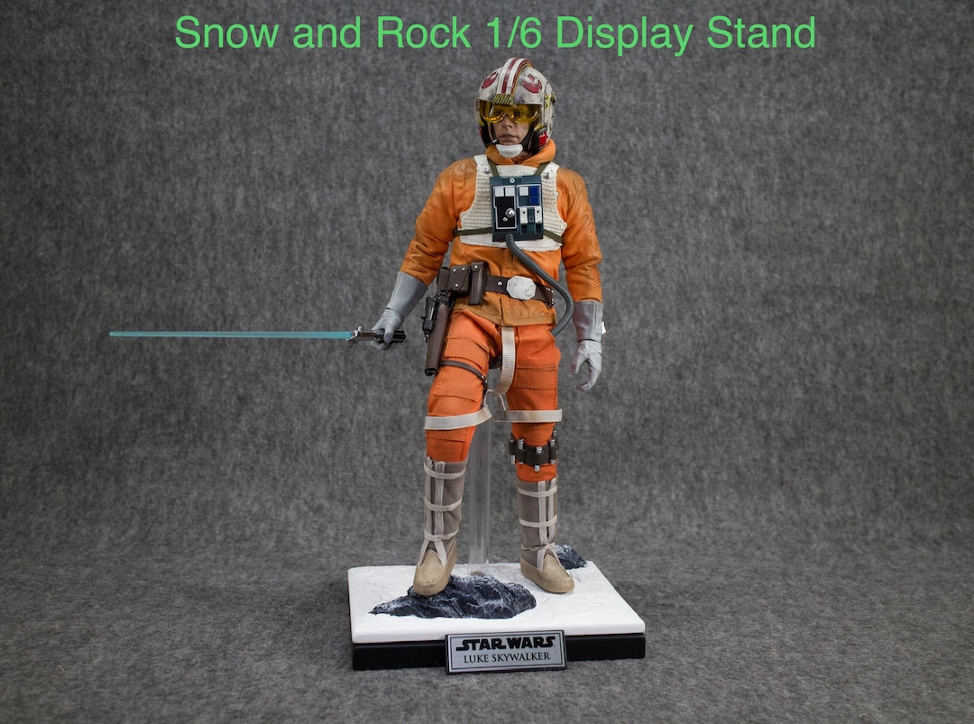 Display Stand for 1/6 Action Figure Snow and Rock Style - Etsy