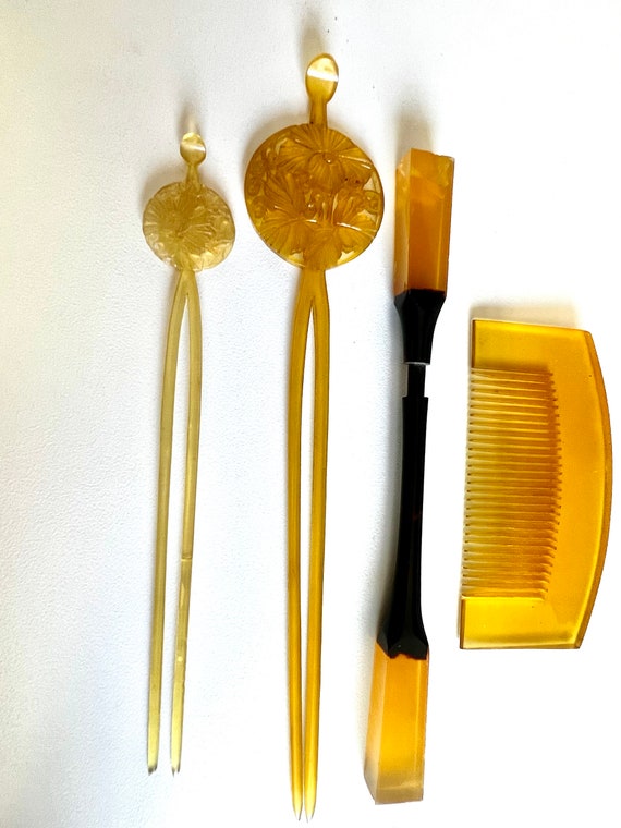 Vintage japanese comb - Gem