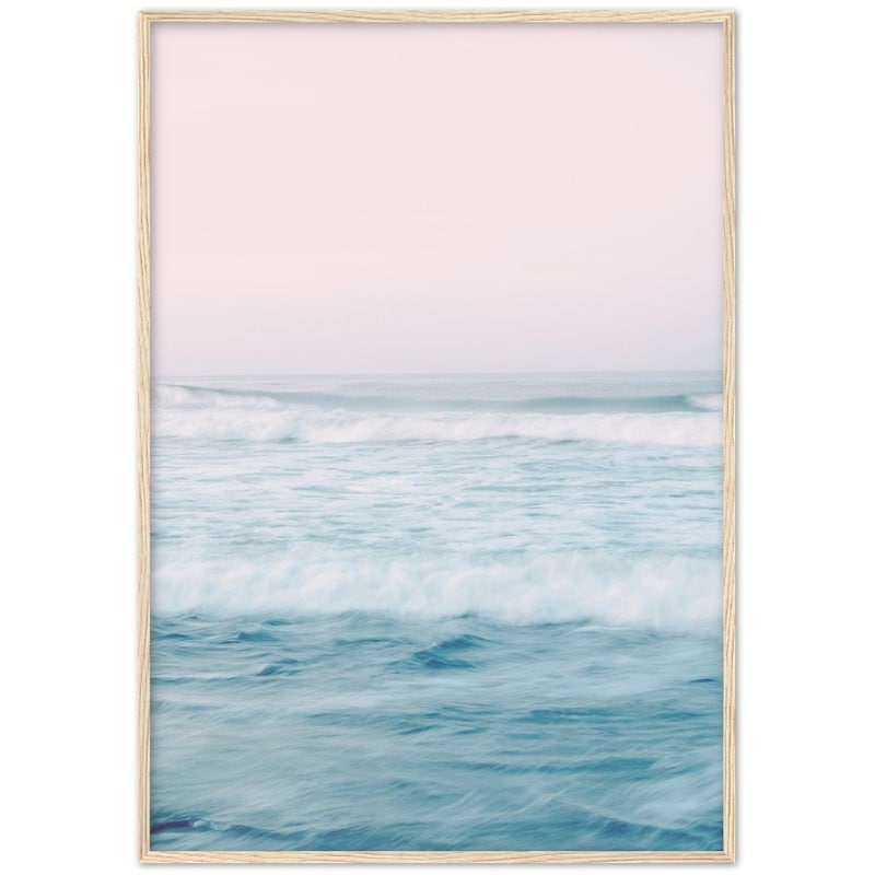 Pink Blue Wall Art - Etsy