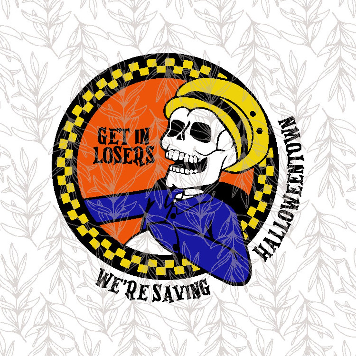 Get In Losers We're Saving Halloween Town Benny SVG PNG | Etsy