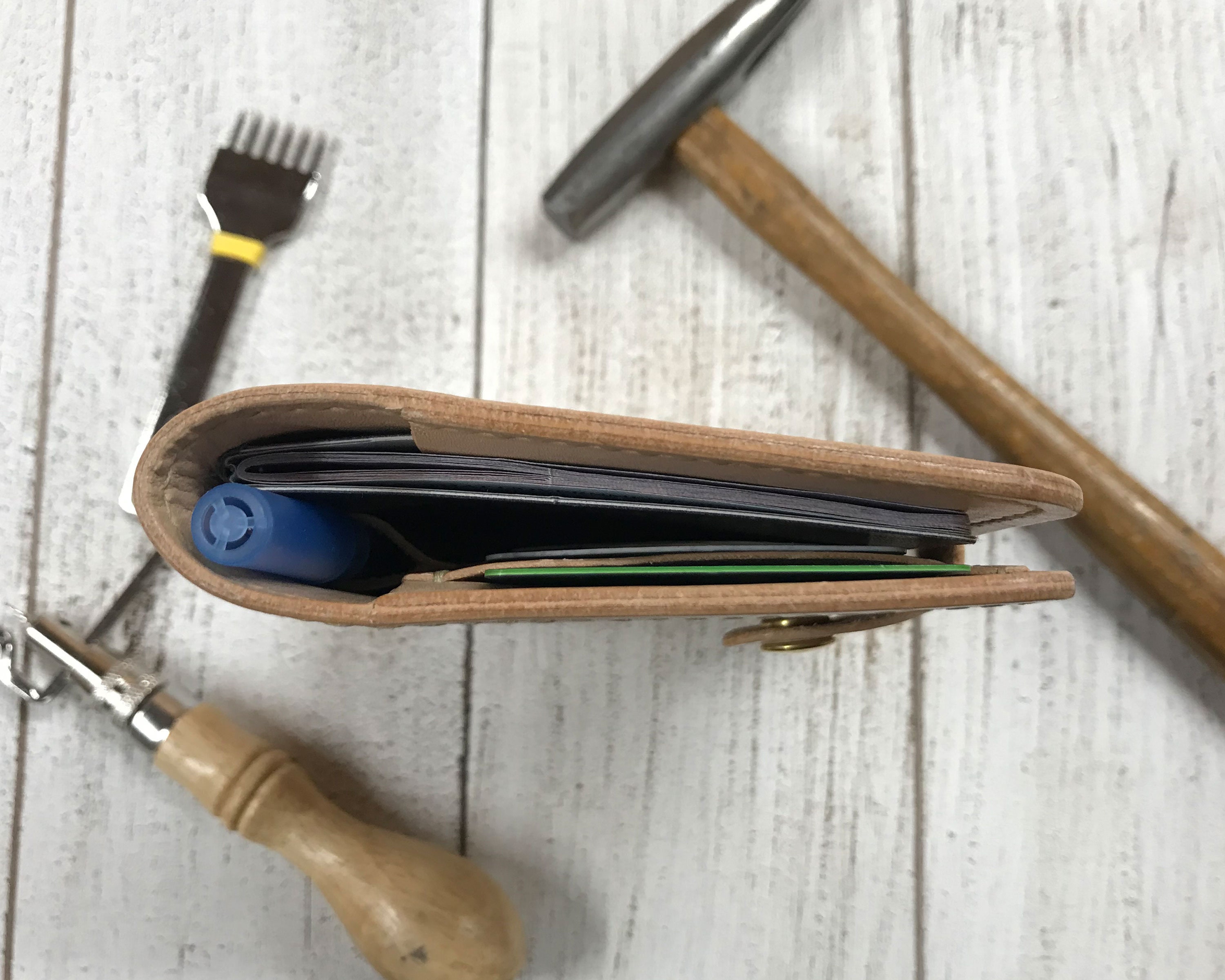 Leather Passport Wallet Pattern PDF Digital Download | Etsy