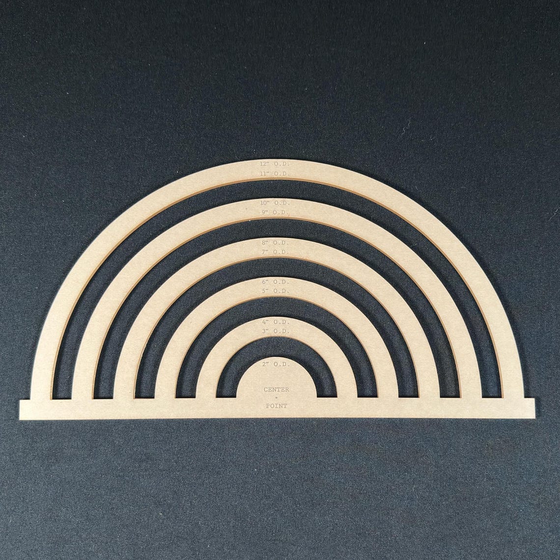 Acrylic Half Circle Template, Sewing Pattern, Leather Pattern, DIY ...