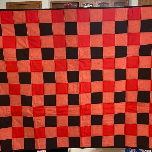 Checkerboard Quilt - Etsy