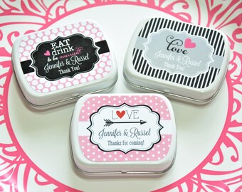 Wedding Favor Tins | Etsy