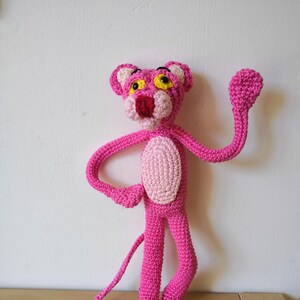 Tutorial a Pink Panther Crochet Pattern Amigurumi - Etsy