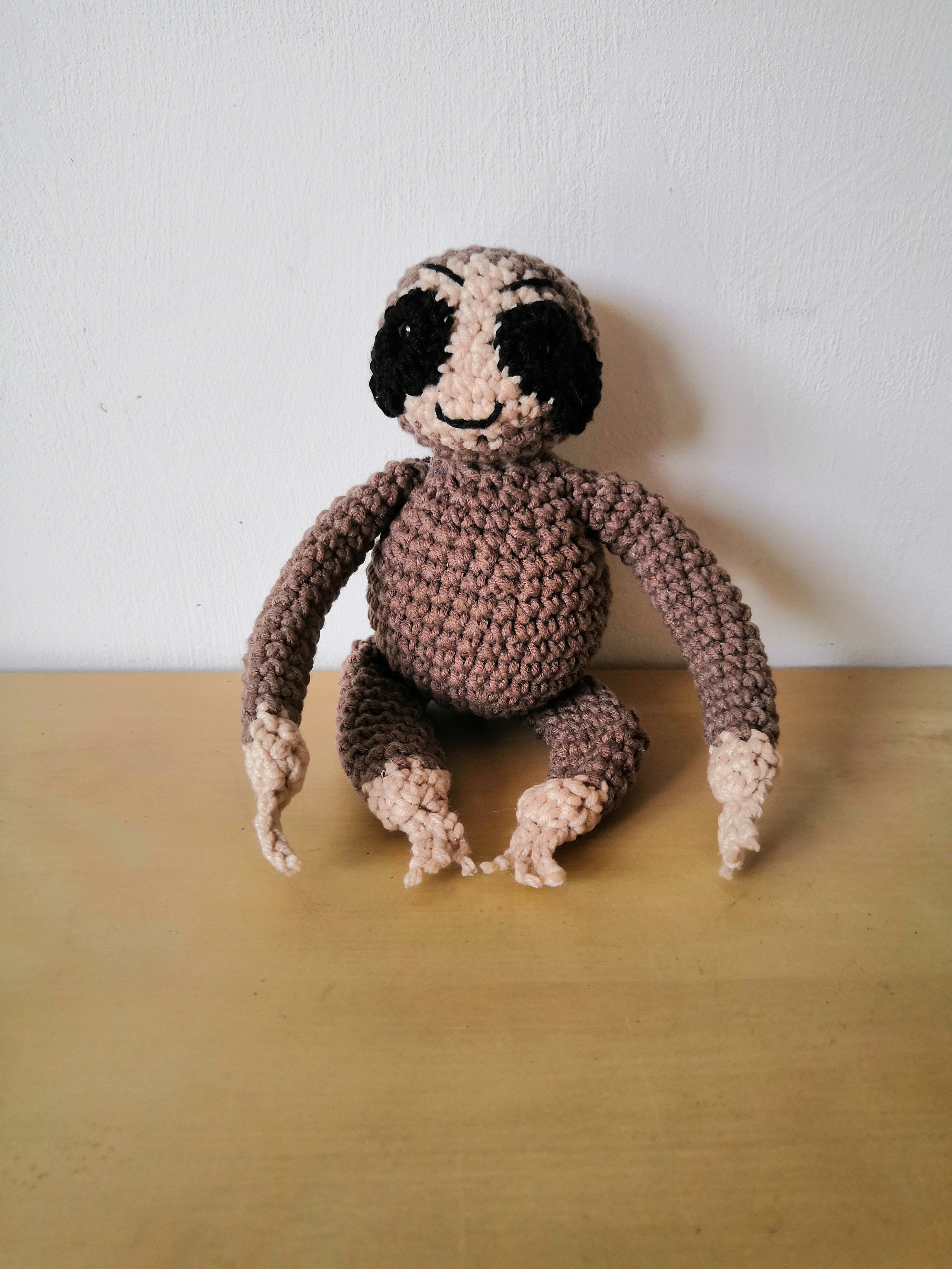 Sloth Tutorial - Crochet - Amigurumi - French - Pattern - Etsy