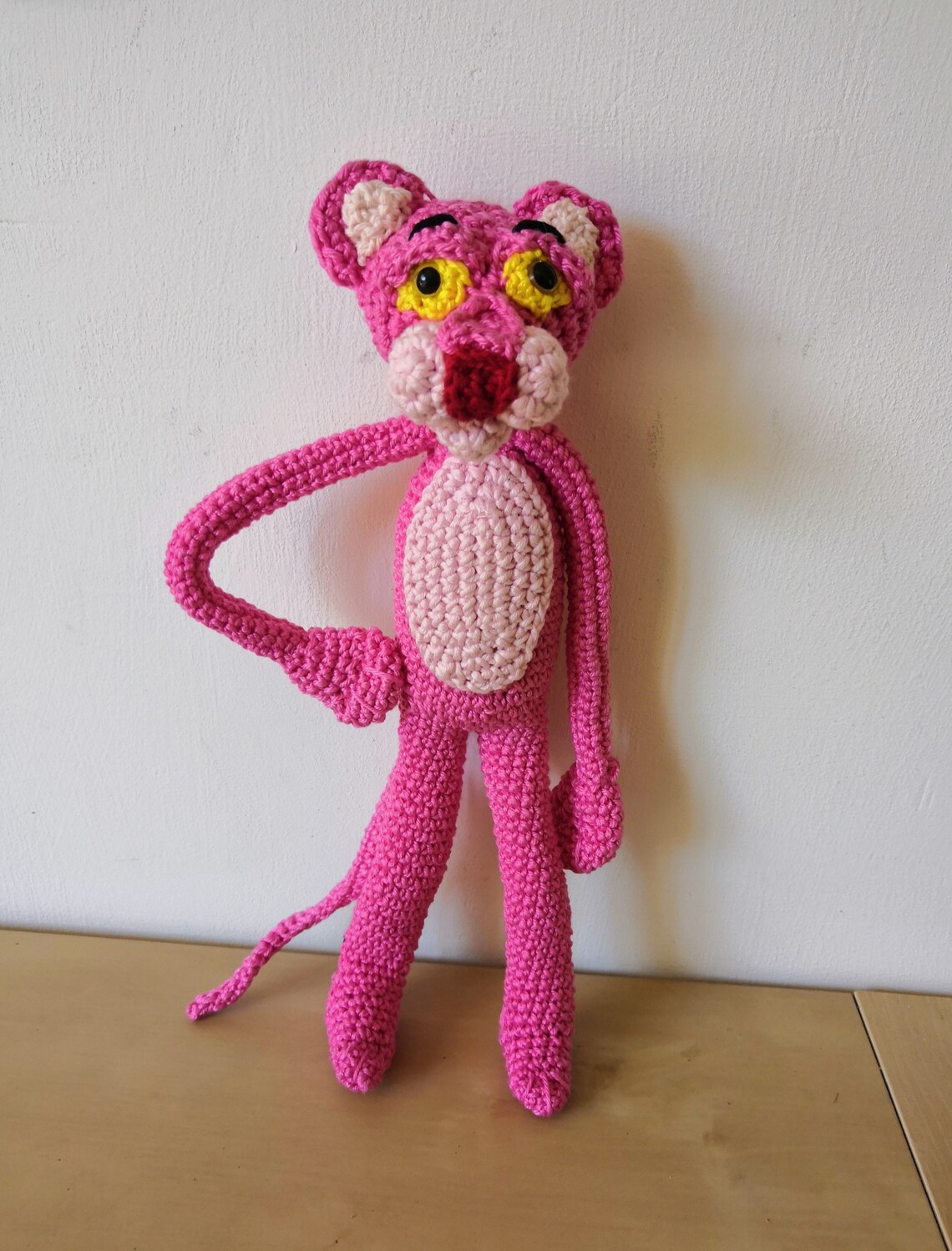 Tutoriel Une Panthère Rose Patron Au Crochet Amigurumi - Etsy