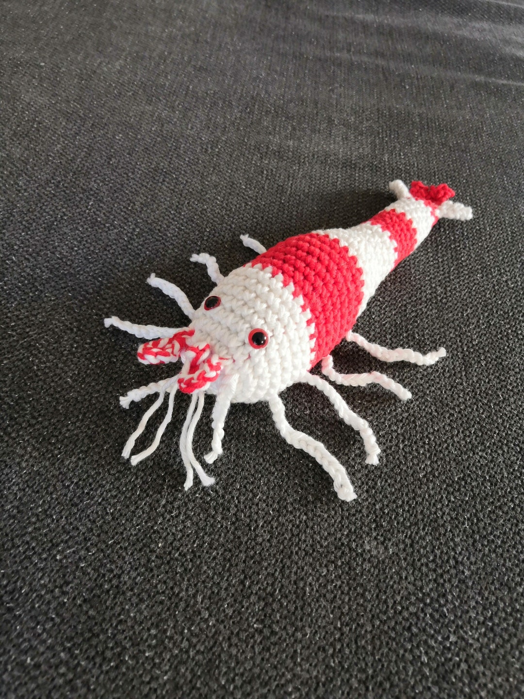 SHRIMP Tutorial - Red Crystal - Beginner Crochet - Amigurumi Pattern ...