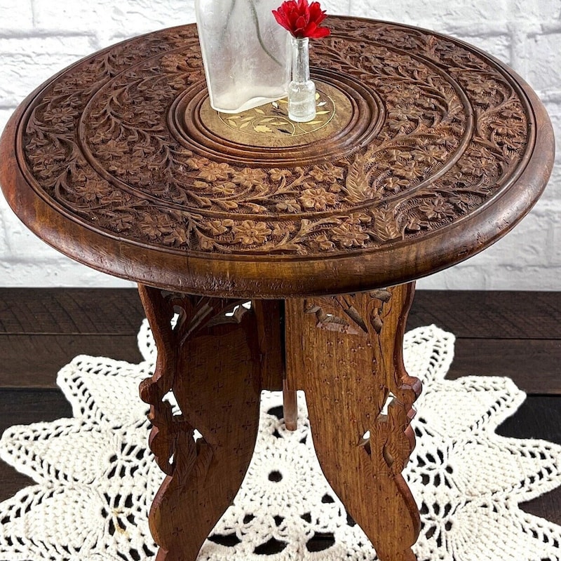 Carved Table - Etsy