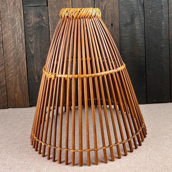 Bamboo Lamp Shade - Etsy