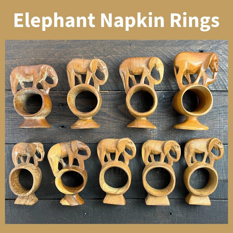 African Napkin Rings - Etsy