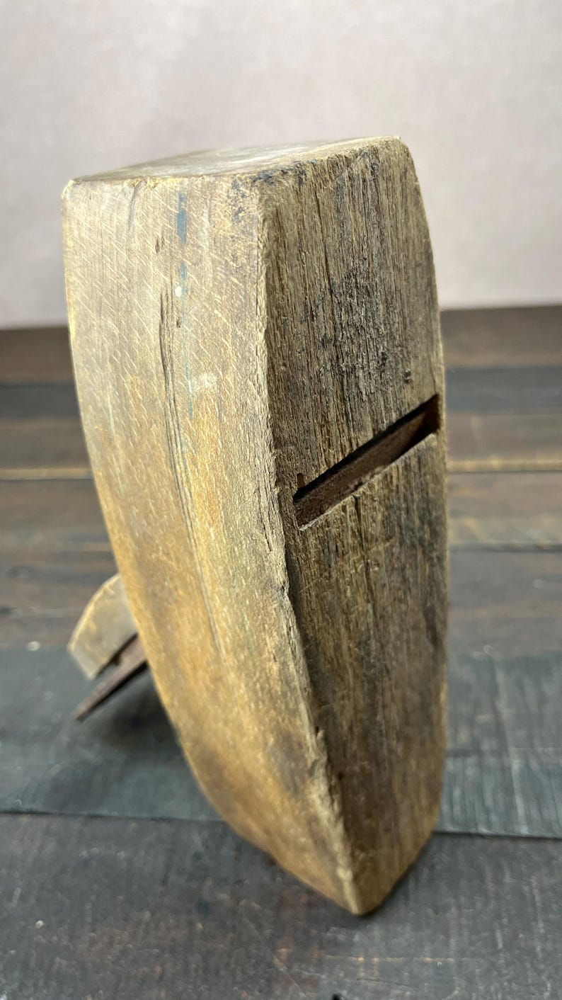 Antique Rare H. Chapin Planer No. 112 Wood Coffin Plane 8-inch ...