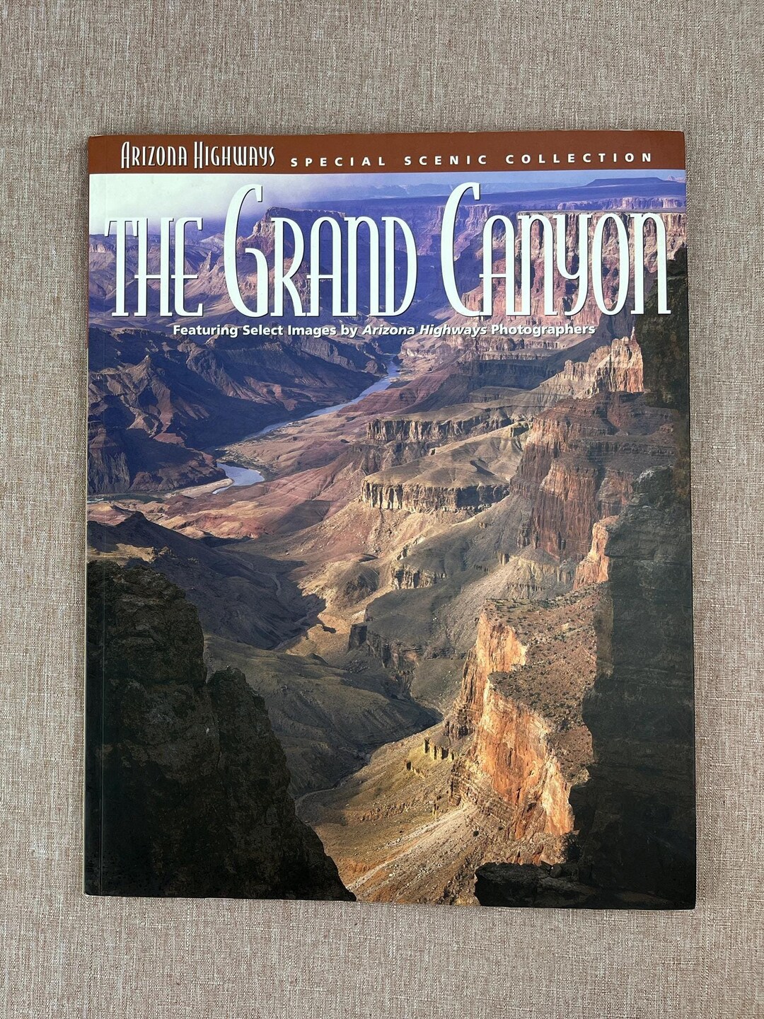 Vintage Book Grand Canyon National Park Illustrated Scenic Mountains by ...