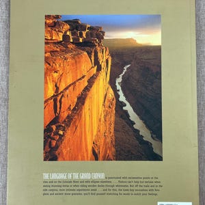 Vintage Book Grand Canyon National Park Illustrated Scenic Mountains by ...