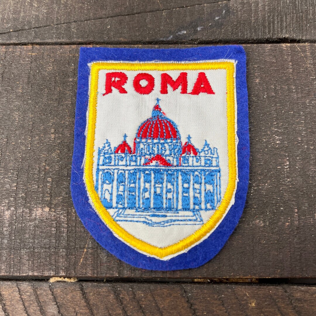 Vintage Saint Peter's Basilica Vatican City ROME Italy Patch - Sew on ...