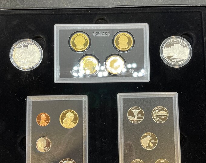 400TH Anniversary Jamestown Anniversary Silver Dollar Collection and ...