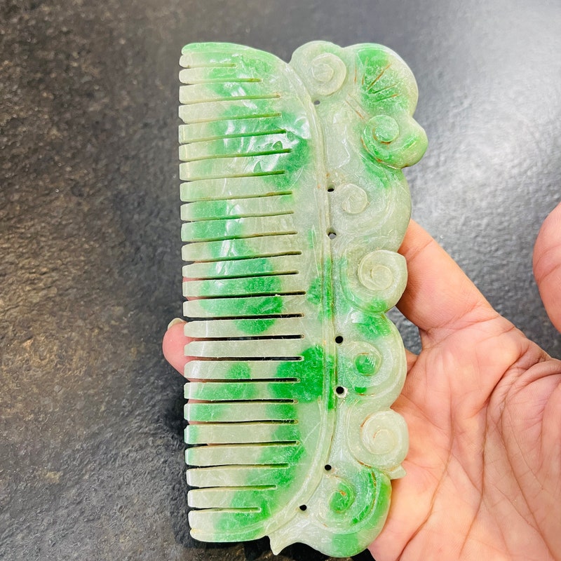 Jade Comb - Etsy