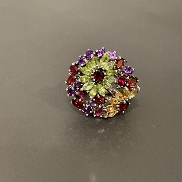 Semi Precious Ring - Etsy