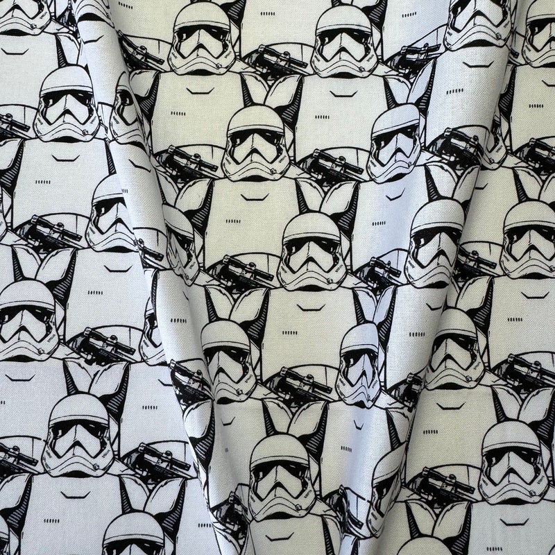 Storm Trooper Fabric - Etsy
