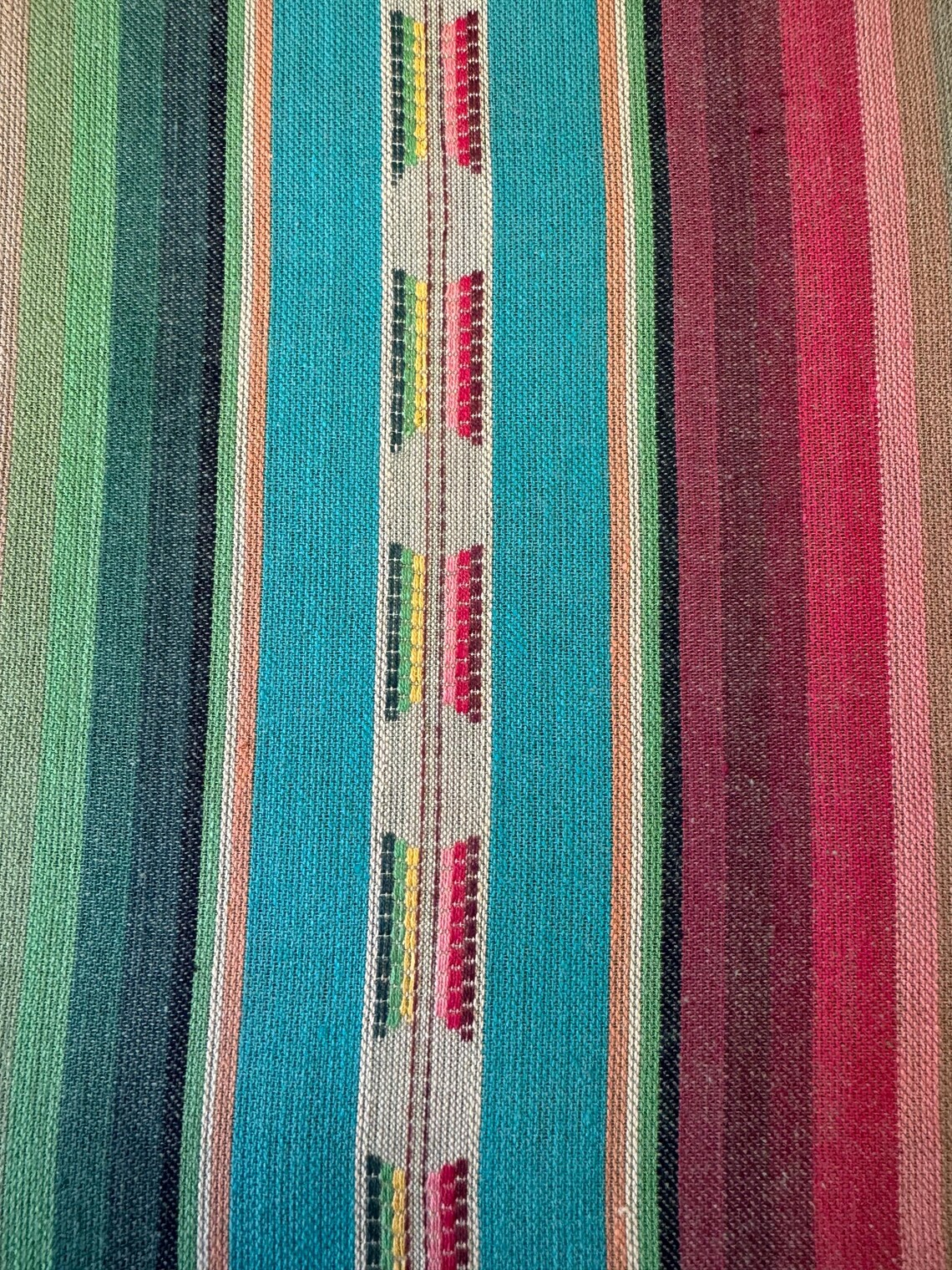 Aztec Look Fabric | Fat Quarter | Woven Cotton - Etsy