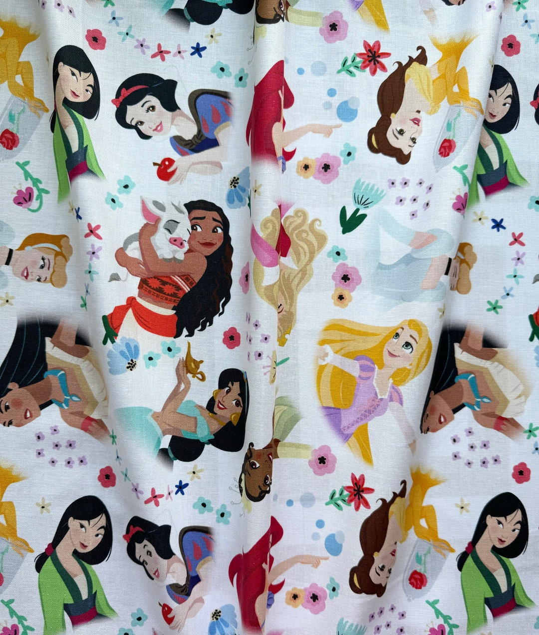 Princess Fabric | 100% Cotton | Fat Quarter | Prince Princess Sidekick ...