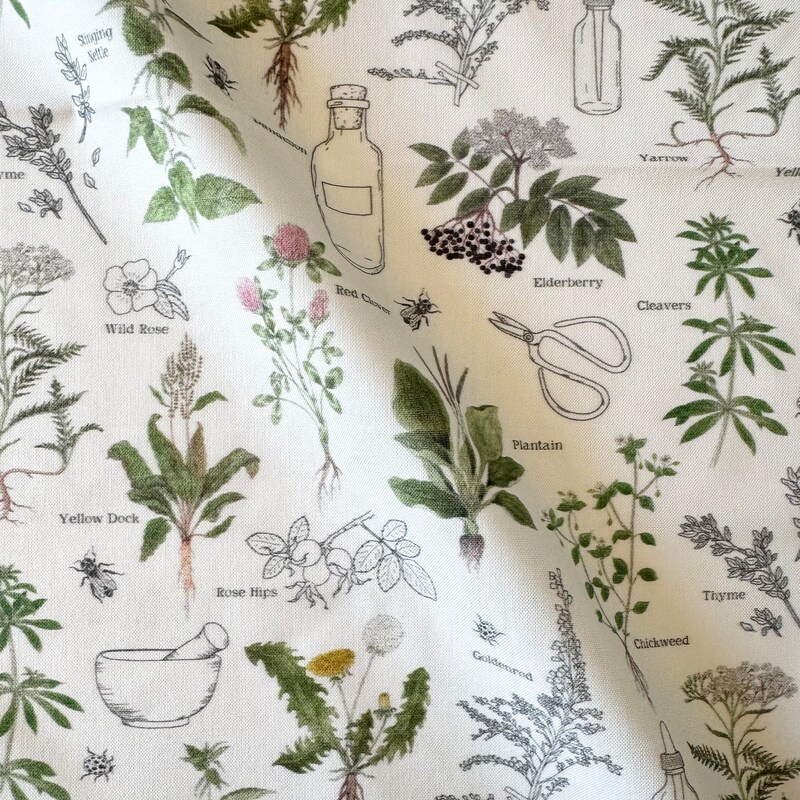 Nature Fabric Prints - Etsy