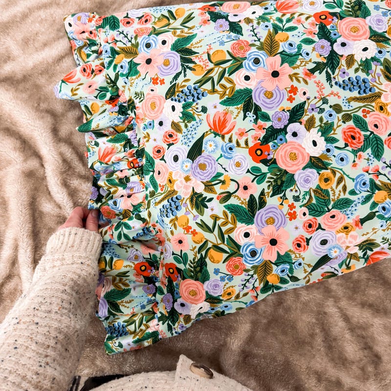 Floral Pillowcase - Etsy