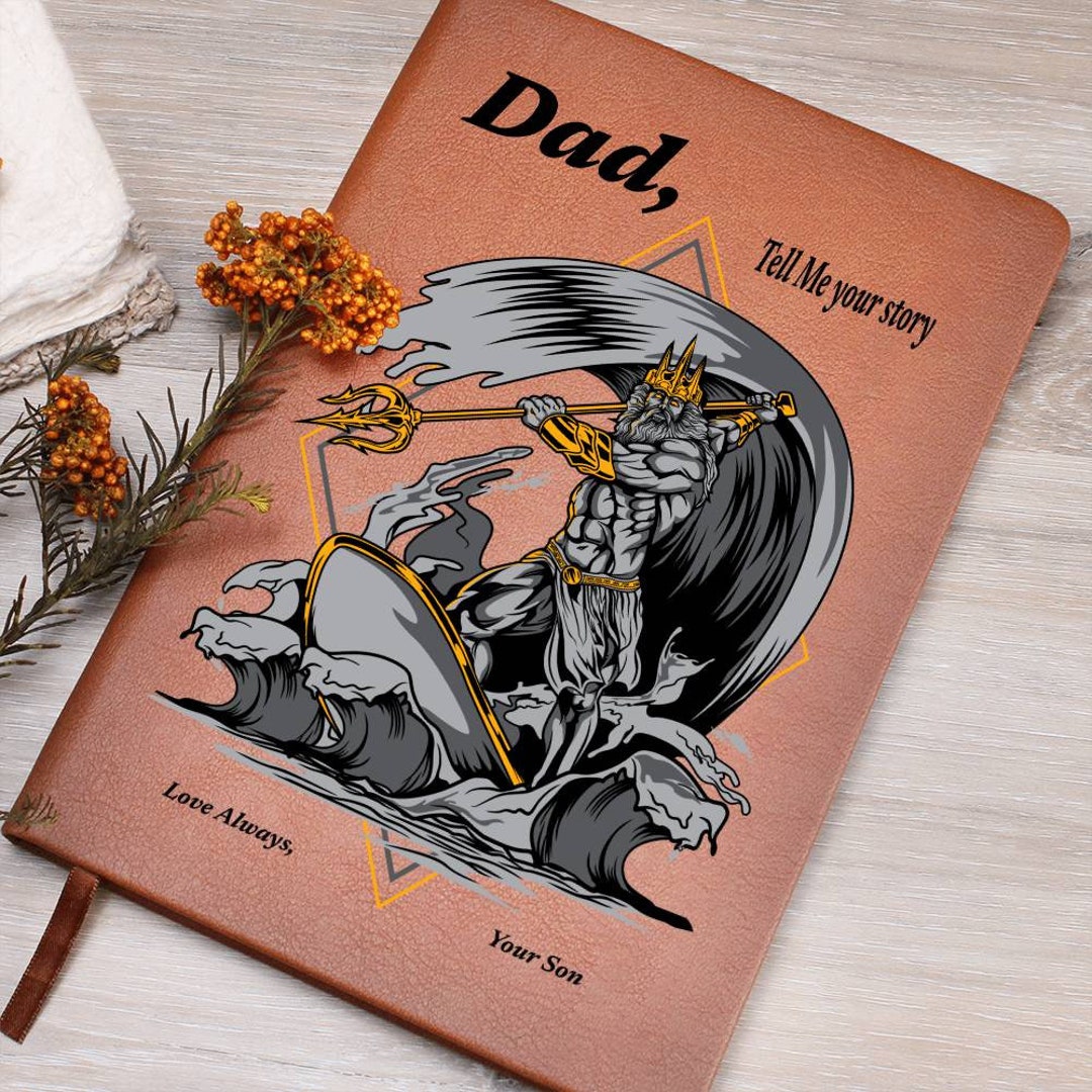 Tell Me Your Story Dad, Journal for Father and Son, Memory Keepsake ...
