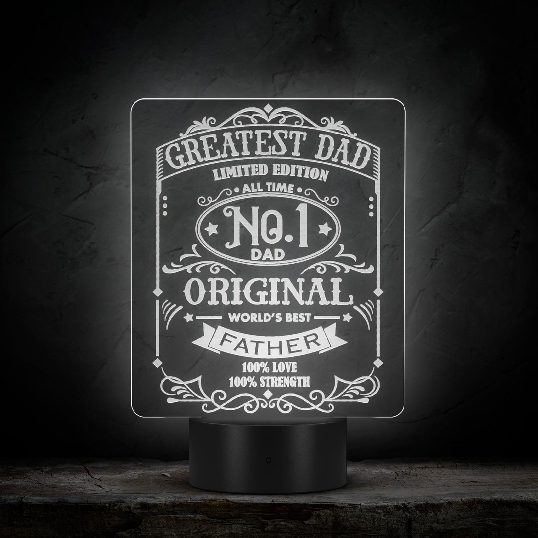 Celebrate Dad's Awesomeness: LED Display Gift for Birthdays ...