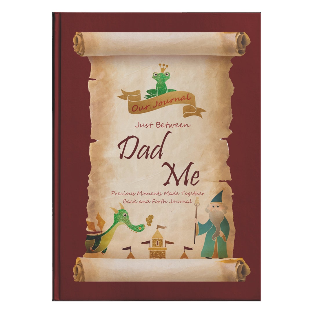 Dad and Me Back and Forth Journal for Father and Son, Hardcover ...