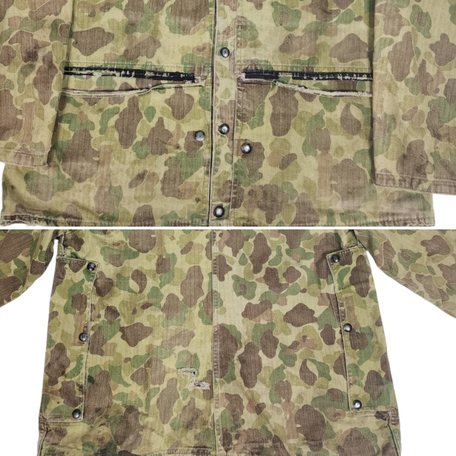 40s Authentic Vintage Usmilitary USMC Paramarine Jump Smock Refurbished ...