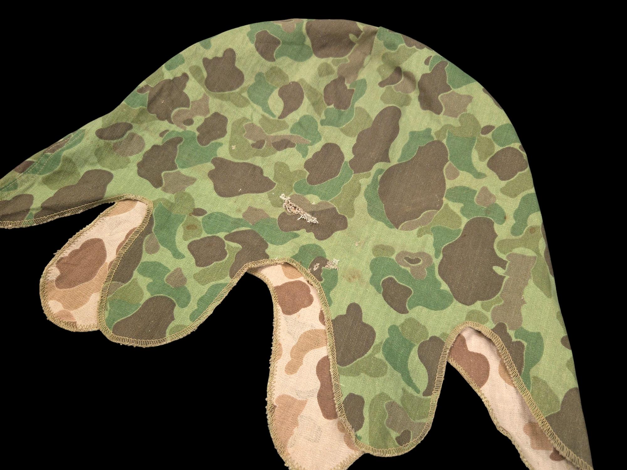 WW2 Original USMC M1 Helmet Cover the Pacific - Etsy