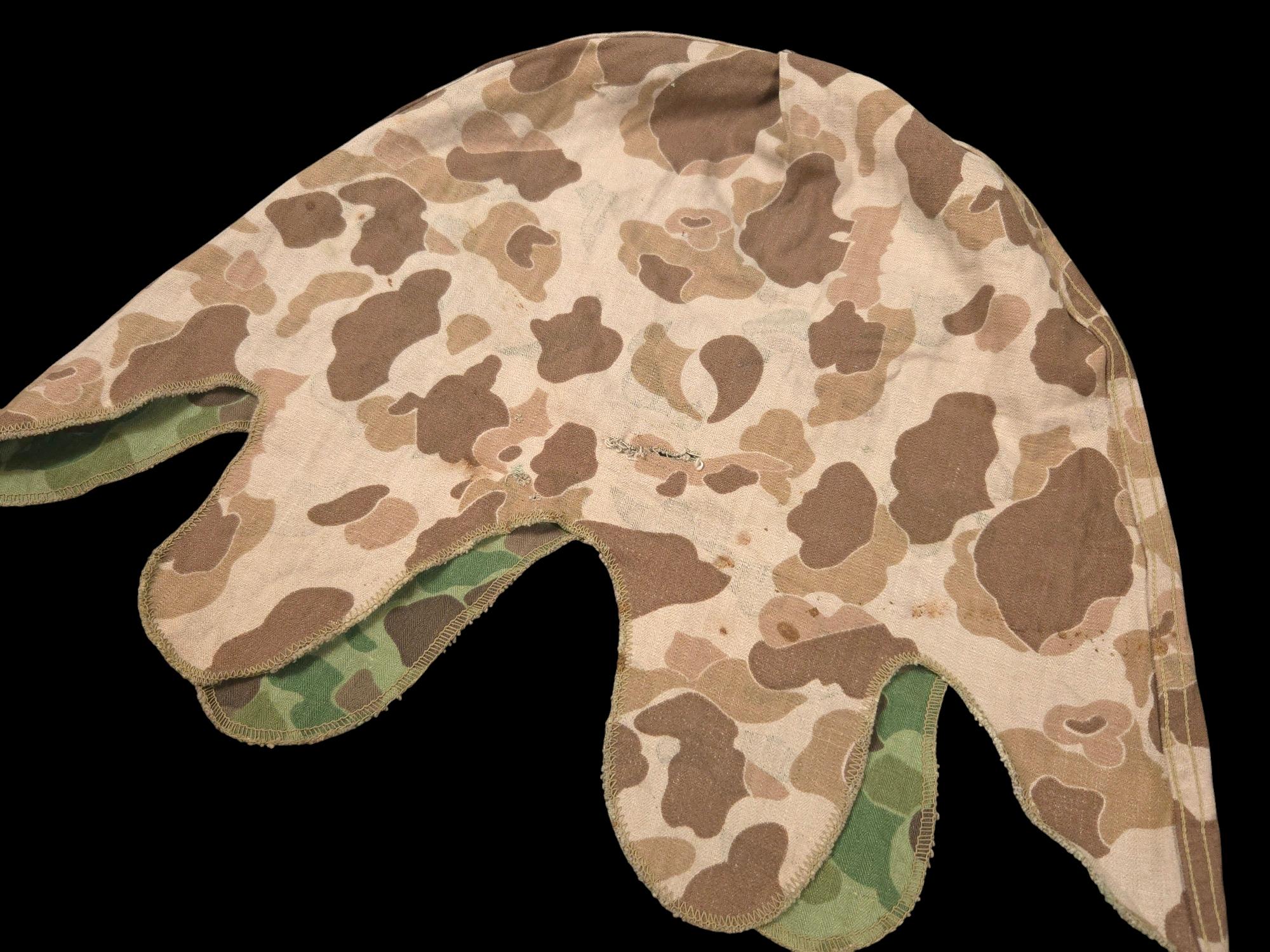 WW2 Original USMC M1 Helmet Cover the Pacific - Etsy