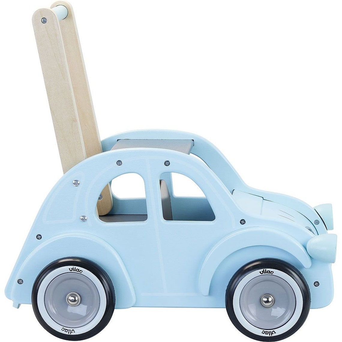 Personalised Citroen 2CV Car Baby Walker | Push Along Toy | Wooden Car ...